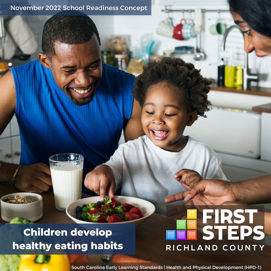 Healthy Eating: November's School Readiness Concept | Richland County First Steps to School ...
